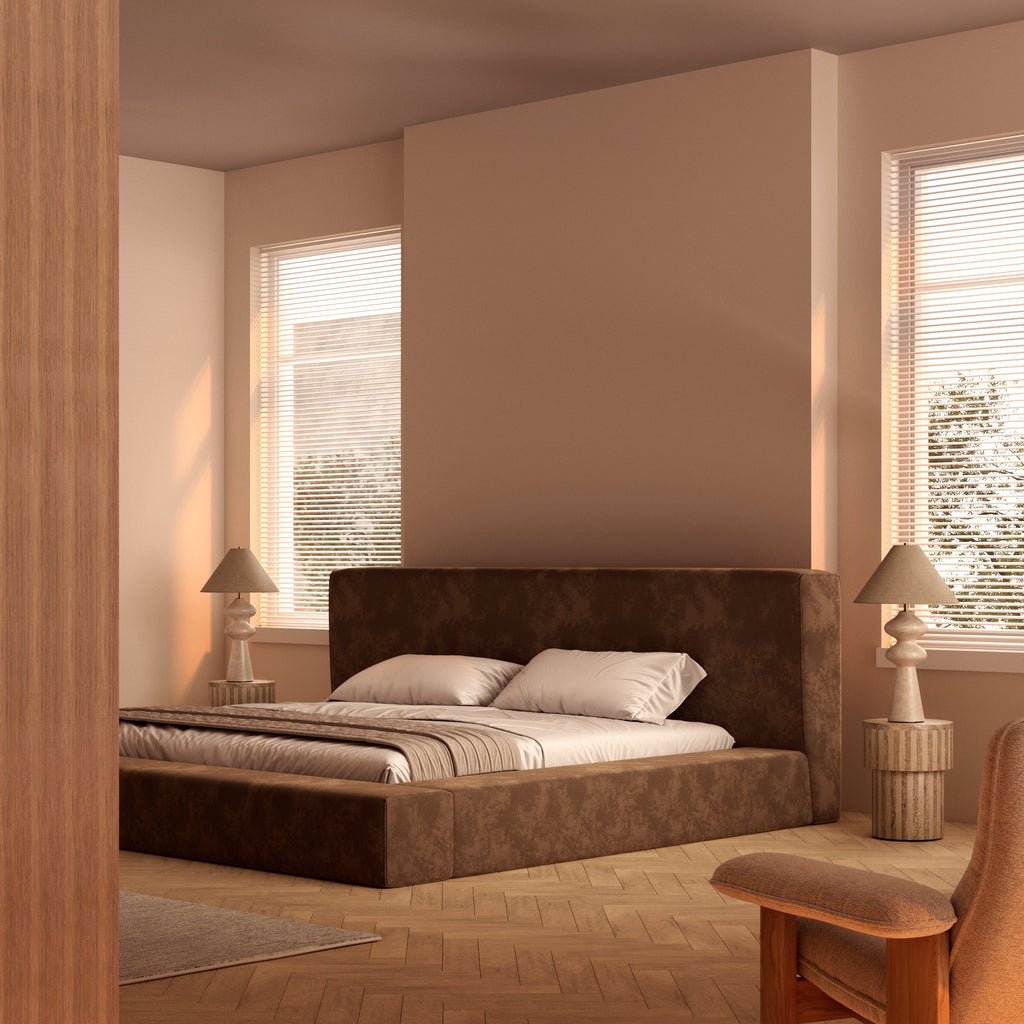 Byron Bed Frame | Boucle | Furniture Forum