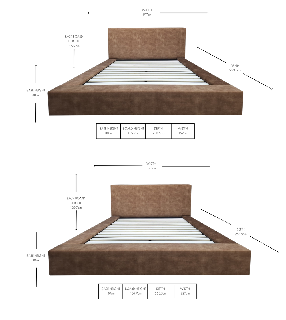 Byron Bed Frame | Boucle | Furniture Forum