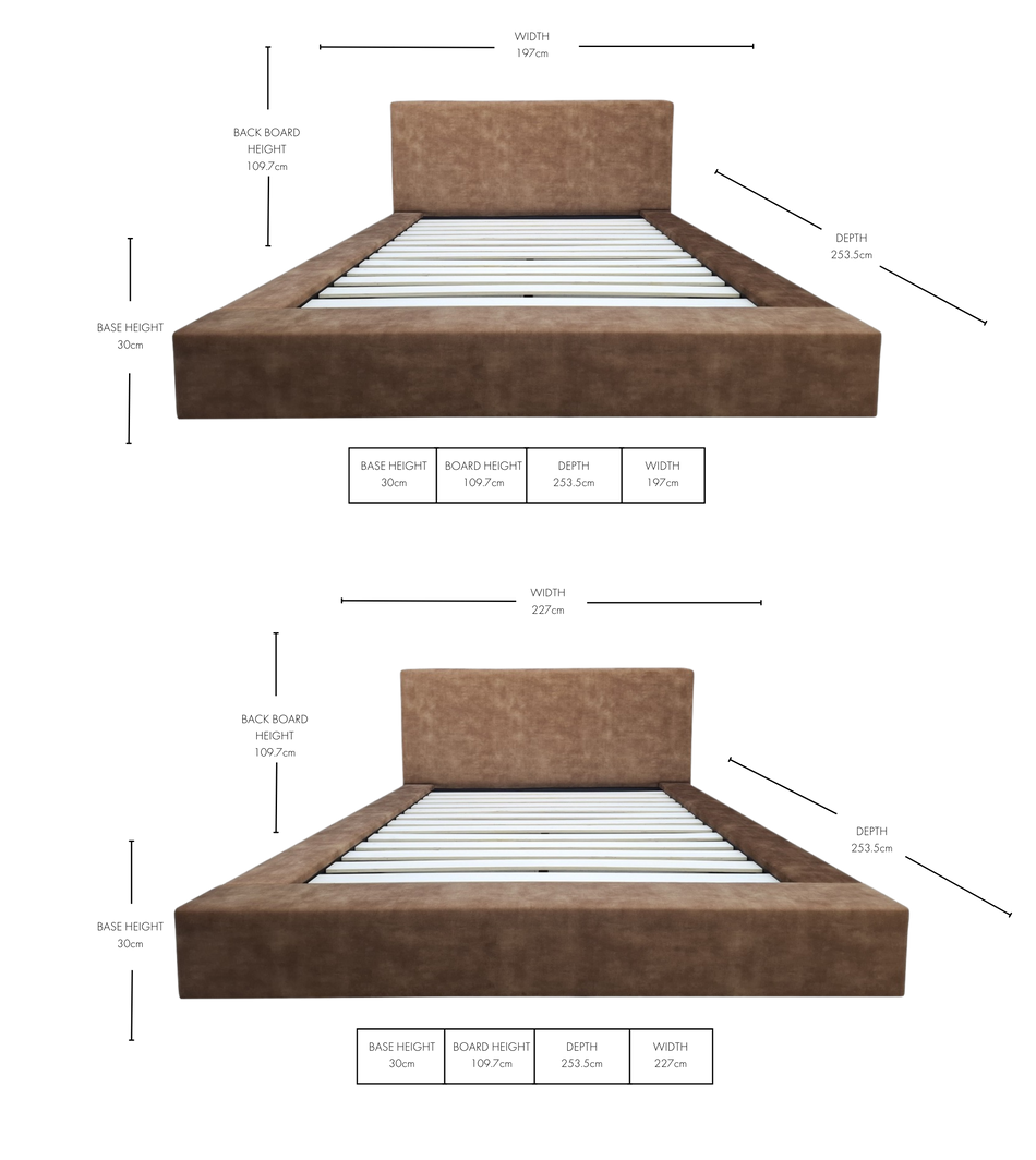 Byron Bed Frame | Boucle | Furniture Forum