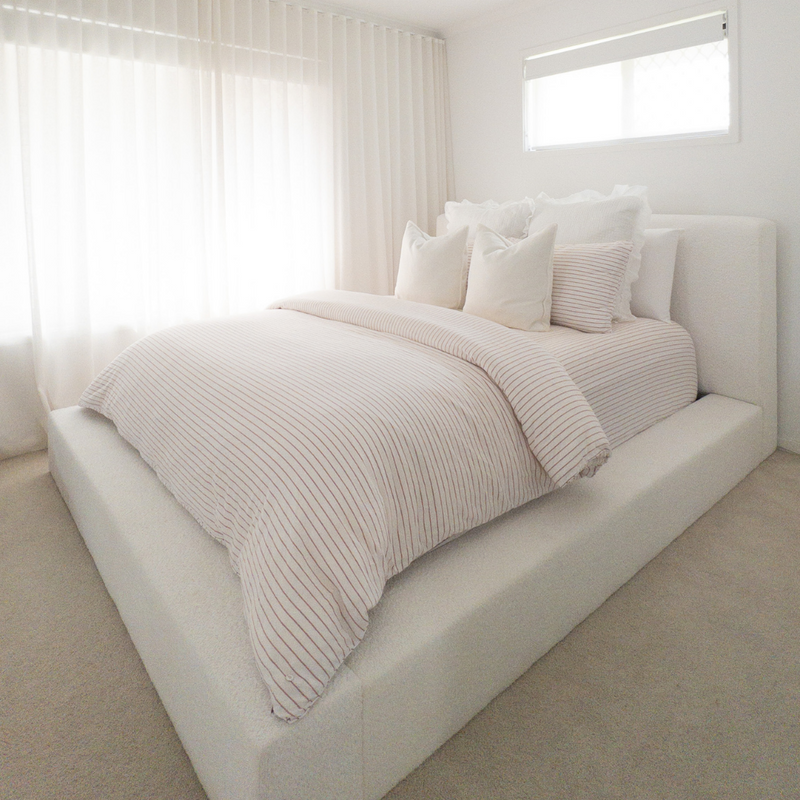 Byron Bed Frame | Boucle | Furniture Forum